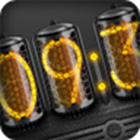 Nixie Clock Widget Black for Android - Download the APK from Uptodown