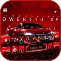 Maroon Race Car Keyboard Backg for Android - Download the APK from Uptodown