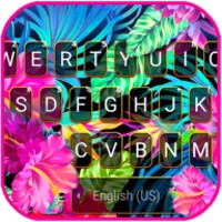 Tropical Flower Keyboard Backg for Android - Download the APK from Uptodown