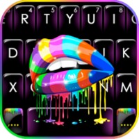 Rainbow Drip Lips Keyboard The for Android - Download the APK from Uptodown