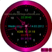 Desktop Clock لـ Windows - قم بتنزيله من Uptodown مجانا