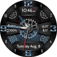 Wooden Gears HD Watch Face for Android - Download the APK from Uptodown