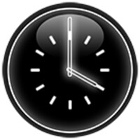 Black Clock Widget for Android - Download the APK from Uptodown