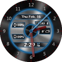 Metal Glow HD Watch Face for Android - Download the APK from Uptodown
