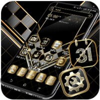 Black Luxury Gold CMM Theme for Android - Download the APK from Uptodown