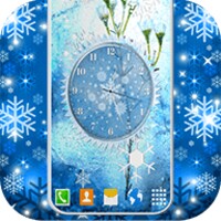 Winter Snow Clock Wallpaper for Android - Download the APK from Uptodown