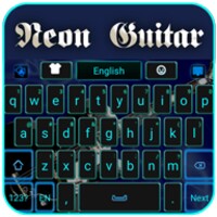 GO Keyboard Blue Rock Guitar theme for Android - Download the APK from ...