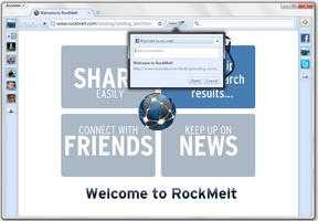 RockMelt for Windows - Download it from Uptodown for free