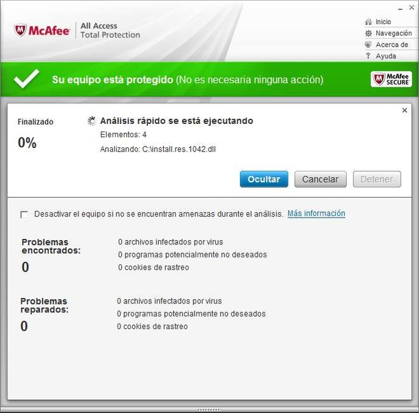 Desactivar Mcafee Ventanas Emergentes Dicen Troyano Detectado, Espia