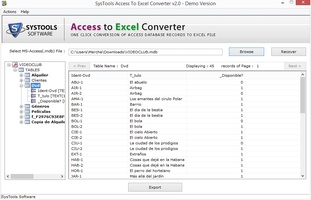 Access to Excel Converter para Windows - Descárgalo gratis en Uptodown