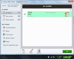 Atomic Alarm Clock for Windows - Download it from Uptodown for free
