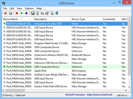 USBDeview para Windows - Descarga gratis en Uptodown