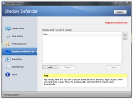 Shadow Defender for Windows - Download it from Uptodown for free