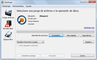 Hardwipe para Windows - Descárgalo gratis en Uptodown