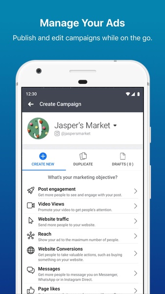 App Facebook Ads Manager - Hướng Dẫn Sử Dụng Chi Tiết