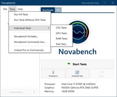 Novabench para Windows - Descárgalo gratis en Uptodown