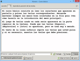 Klavaro Touch Typing Tutor para Windows - Descárgalo gratis en Uptodown
