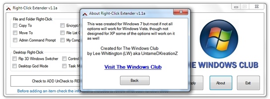 Right-Click Extender for Windows - Download it from Uptodown for free