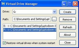 Virtual Drive Manager 1.02 for Windows - Download