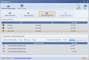 DeepSound for Windows - Download it from Uptodown for free