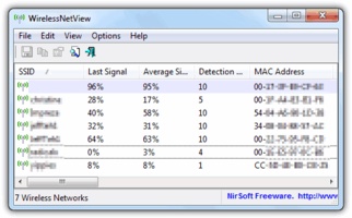 WirelessNetView para Windows - Descárgalo gratis en Uptodown