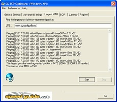 SG TCP Optimizer para Windows - Baixe-o gratuitamente da Uptodown