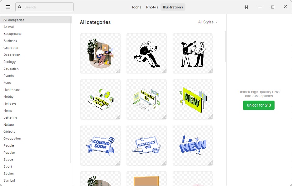 Pichon Icons Free Plugin With Over 125K Icons For Photoshop And