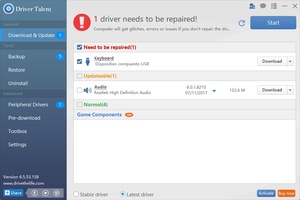 Driver Talent para Windows - Baixe-o gratuitamente da Uptodown