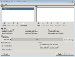 DeVeDe pour Windows - Téléchargez-le gratuitement à partir d'Uptodown