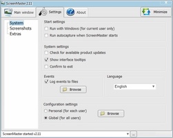 ScreenMaster for Windows - Download it from Uptodown for free