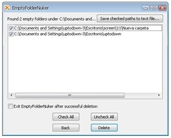 Empty Folder Nuker for Windows - Download it from Uptodown for free