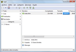 uGet for Windows - Download it from Uptodown for free
