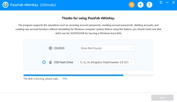 PassFab 4WinKey for Windows - Download it from Uptodown for free