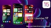Launcher For iPhone 15 iOS 17针对于Android - 从Uptodown上下载APK