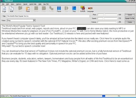 TextAloud para Windows - Descárgalo gratis en Uptodown