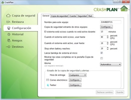 CrashPlan para Windows - Descárgalo gratis en Uptodown