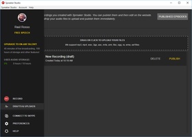 Spreaker Studio para Windows - Descarga gratis en Uptodown