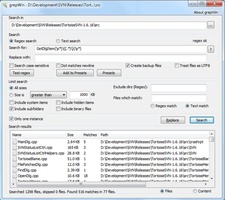 grepWin para Windows - Descárgalo gratis en Uptodown