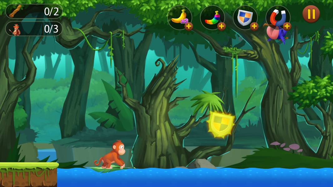 Jungle Monkey Game Banana Funky Run Jungle Monkey For Android Free