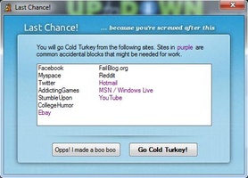 Cold Turkey para Windows - Descárgalo gratis en Uptodown