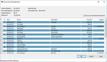 MoneyLine Personal Finance and Checkbook Register for Windows ...